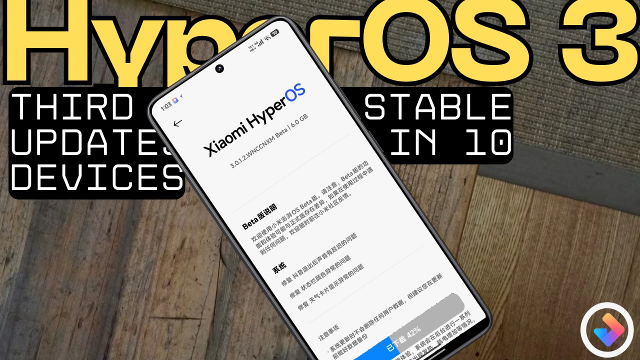 HyperOS 3 Stable Updates Starts Rolling Out Next Week for 10 Devices ...